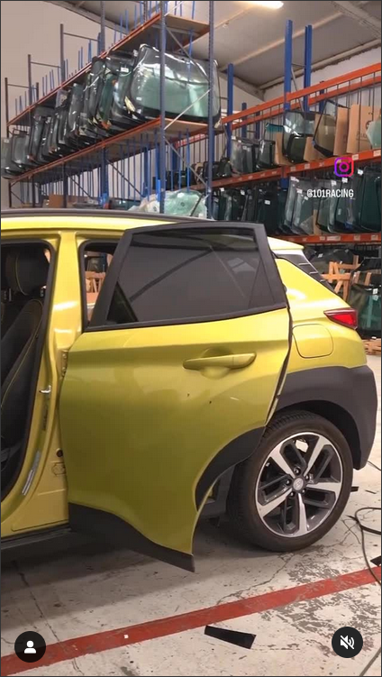 Instalación tintado de luna 3M Hyundai Kona Gran Canaria